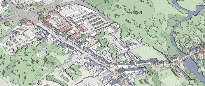POTENTIAL AERIAL VIEW OF HIGH STREET – Archetech