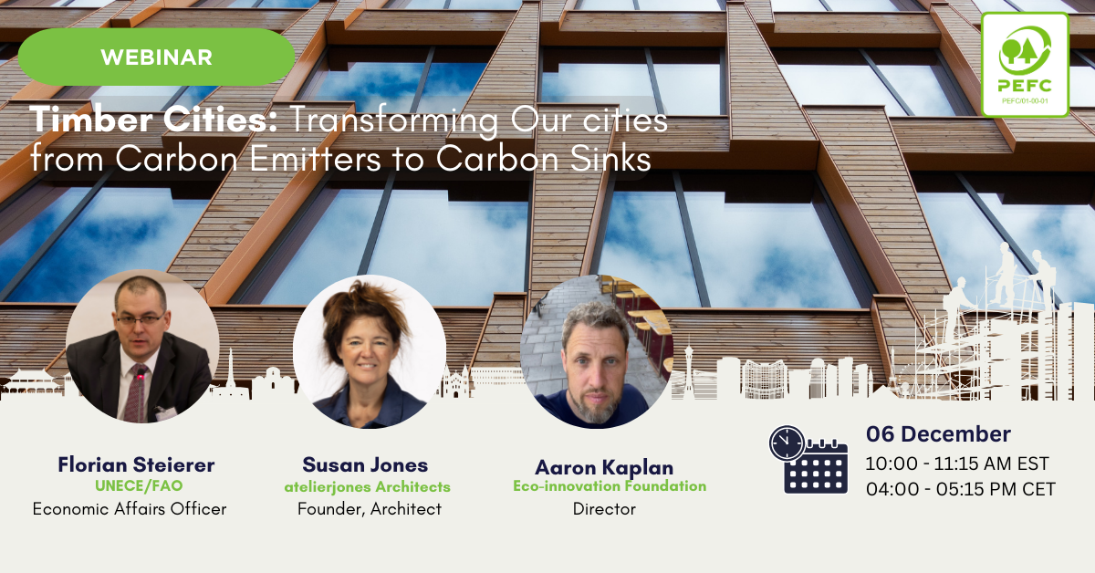 Timber Cities: Transforming Our Cities from Carbon Emitters to Carbon ...